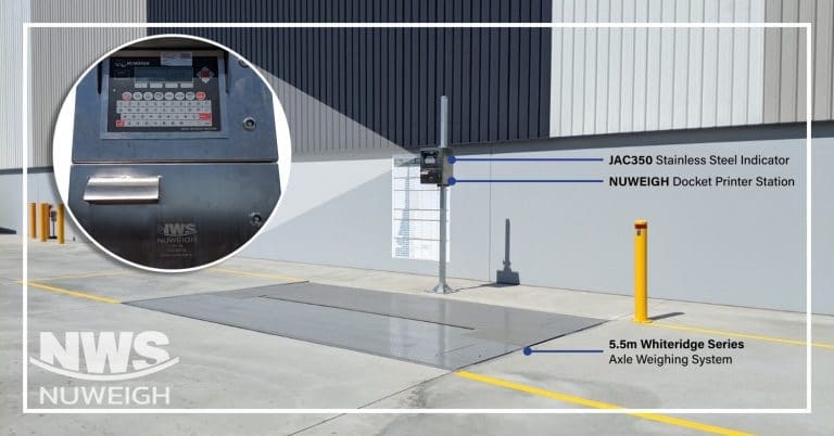 NUWEIGH’s In-ground Whiteridge Series Axle Weighing System | Nuweigh